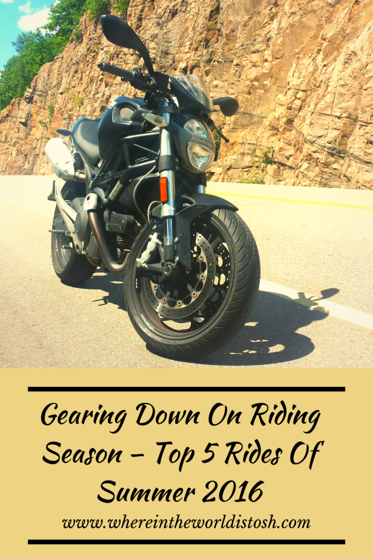 Gearing Down On Riding Season – Top 5 Rides Of Summer 2016 - Where in ...